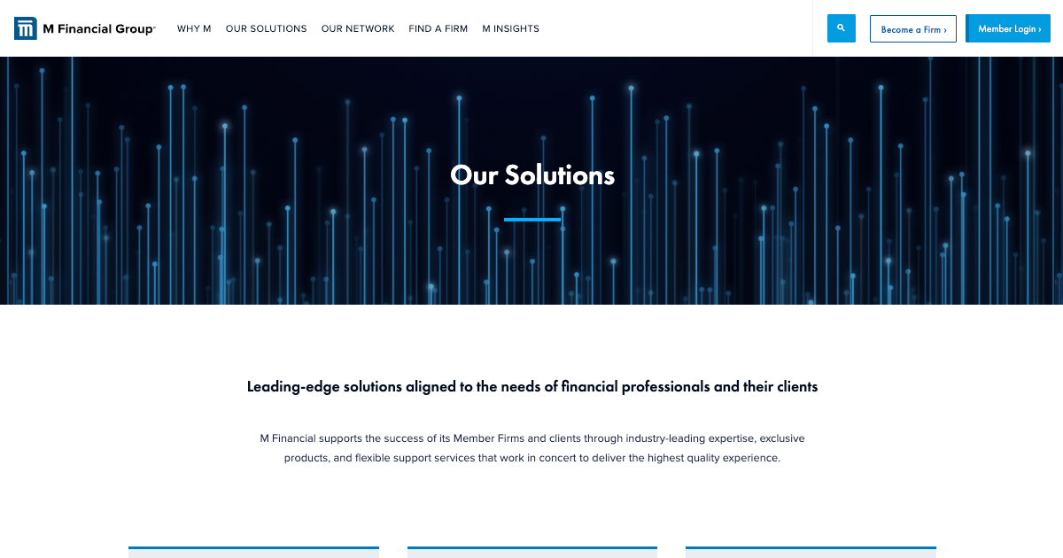 M Financial Offers Solutions for High-Net-Worth Clients