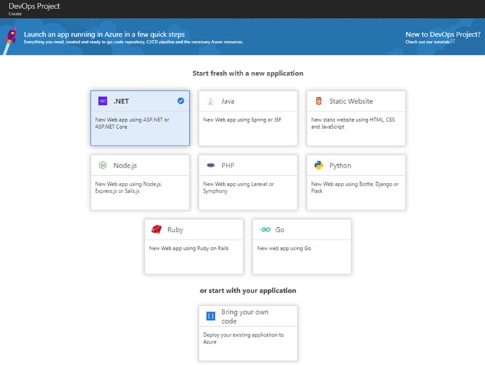 Azure DevOps Projects - Adding an Additional Environment