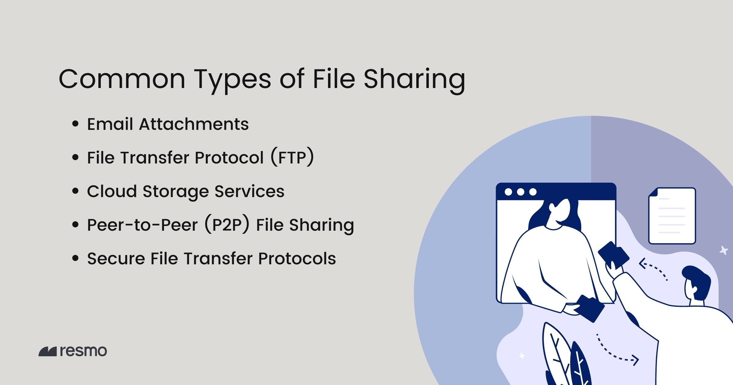 11 Ways to Secure File Sharing (Infographic Included) | Resmo