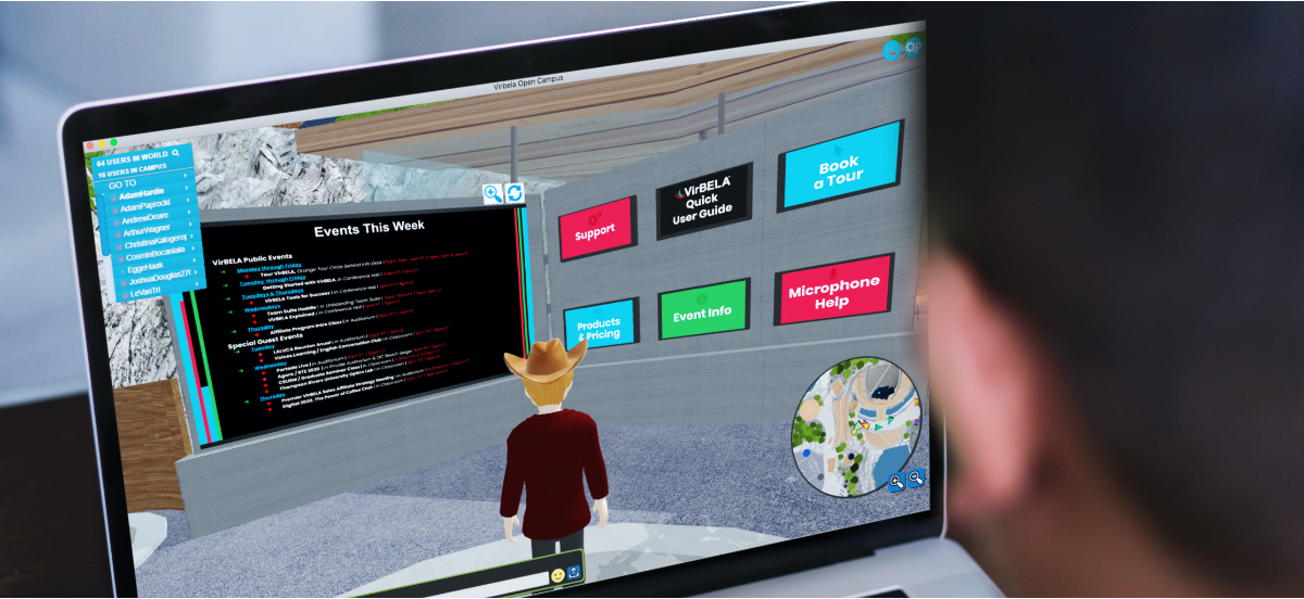 About Virbela | Virtual World for Work, Events & Education