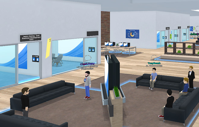 Virtual Office Space for Remote Work | Virbela