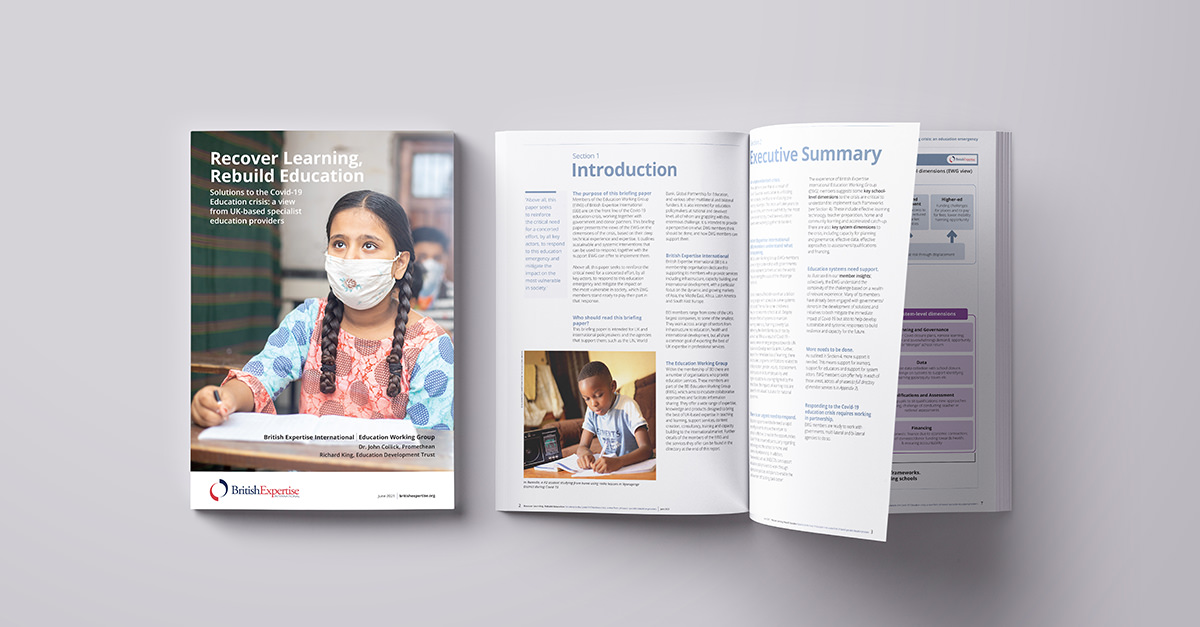 Report: Recover Learning, Rebuild Education