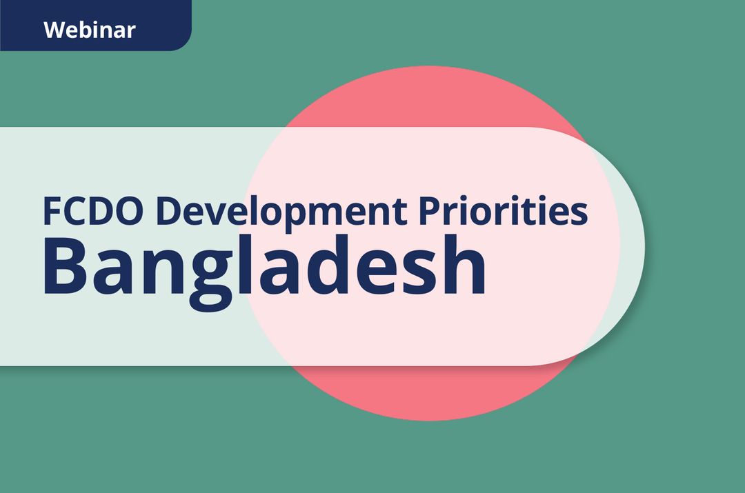 Event: FCDO Bangladesh: Development Priorities – British Expertise ...