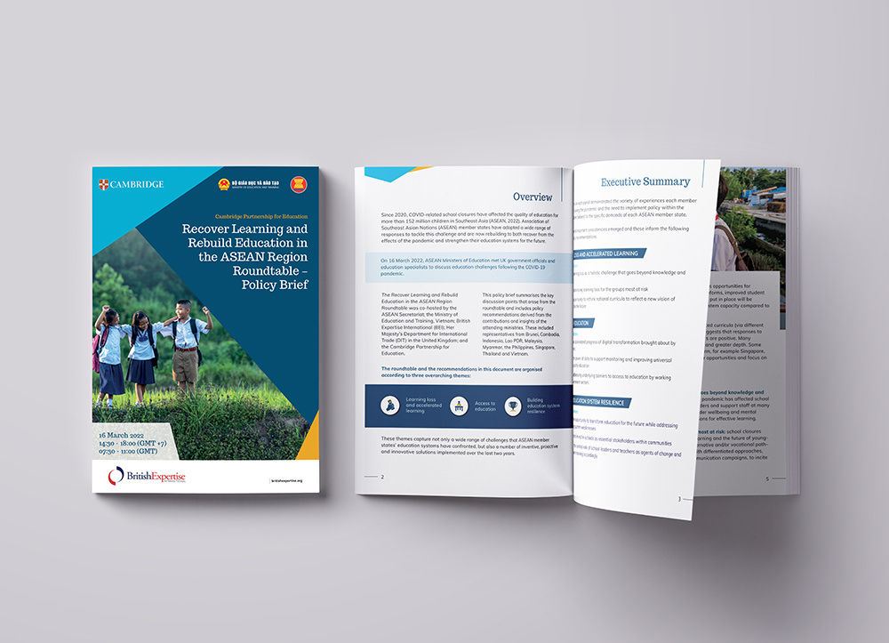 Report: Recover Learning and Rebuild Education in the ASEAN Region ...