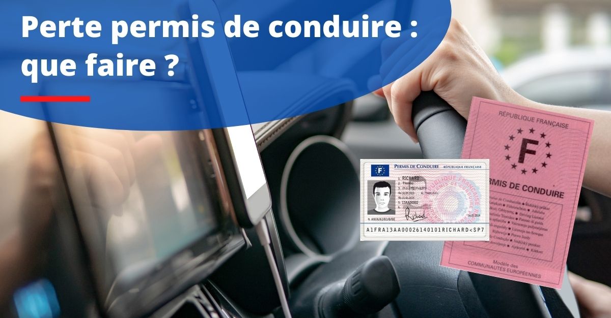 Perte permis de conduire France
