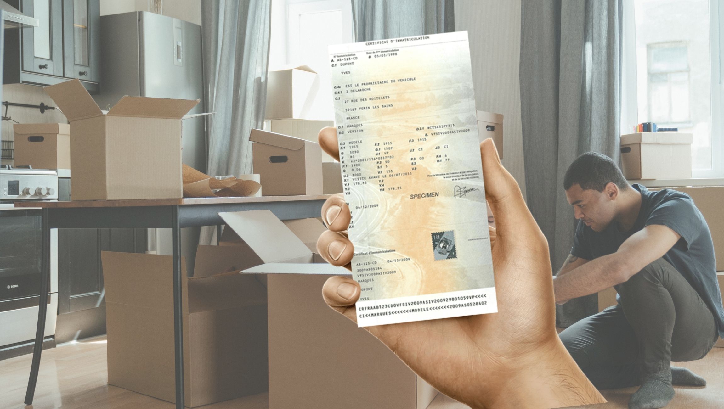 Changement adresse carte grise suite déménagement (démarche)