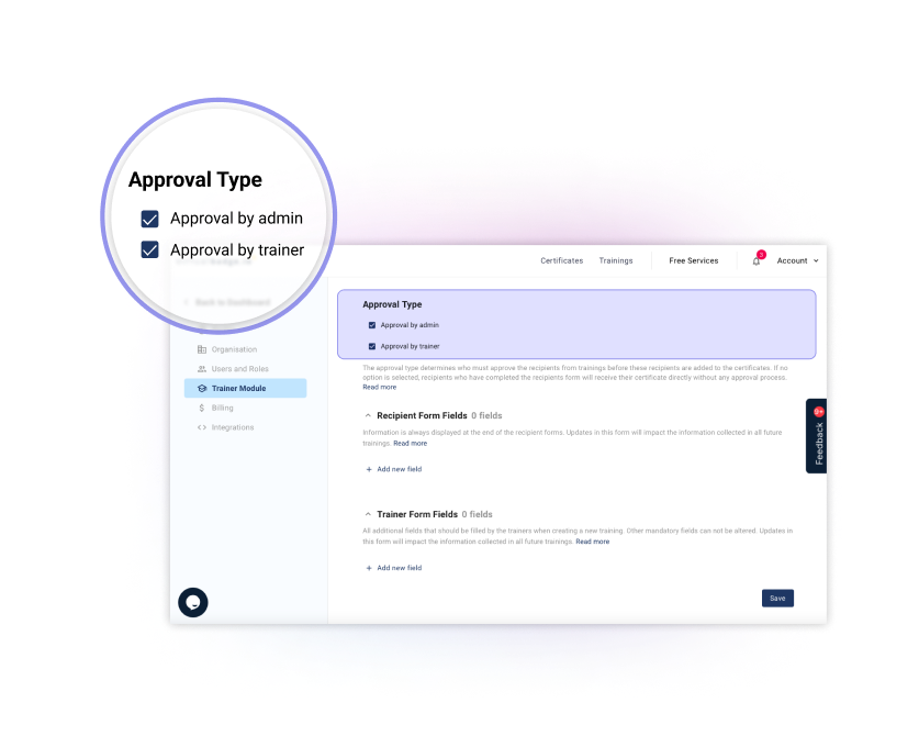 Digital Attendance Tracking and Participant Surveys