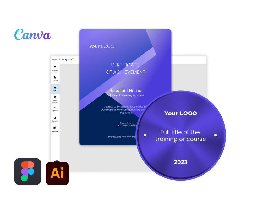 Design your Digital Certificates | Virtualbadge.io