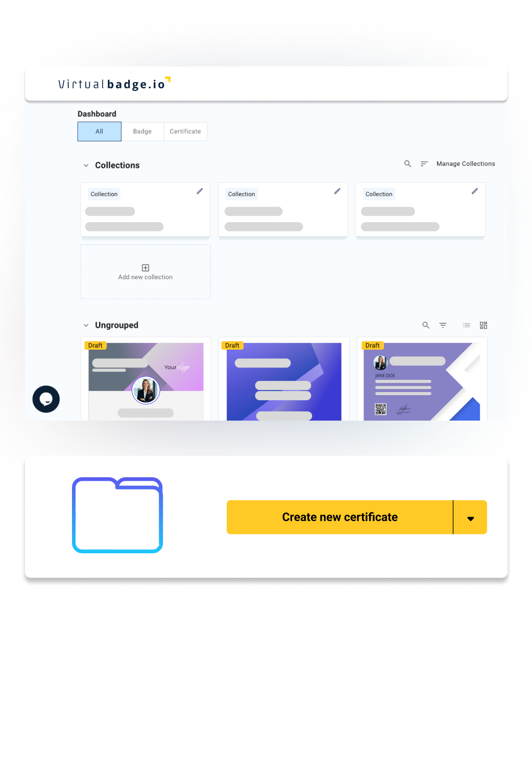 Send Digital Certificates Automatically | Virtualbadge.io