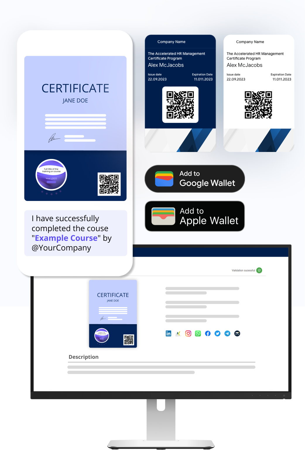 Send Digital Certificates Automatically | Virtualbadge.io