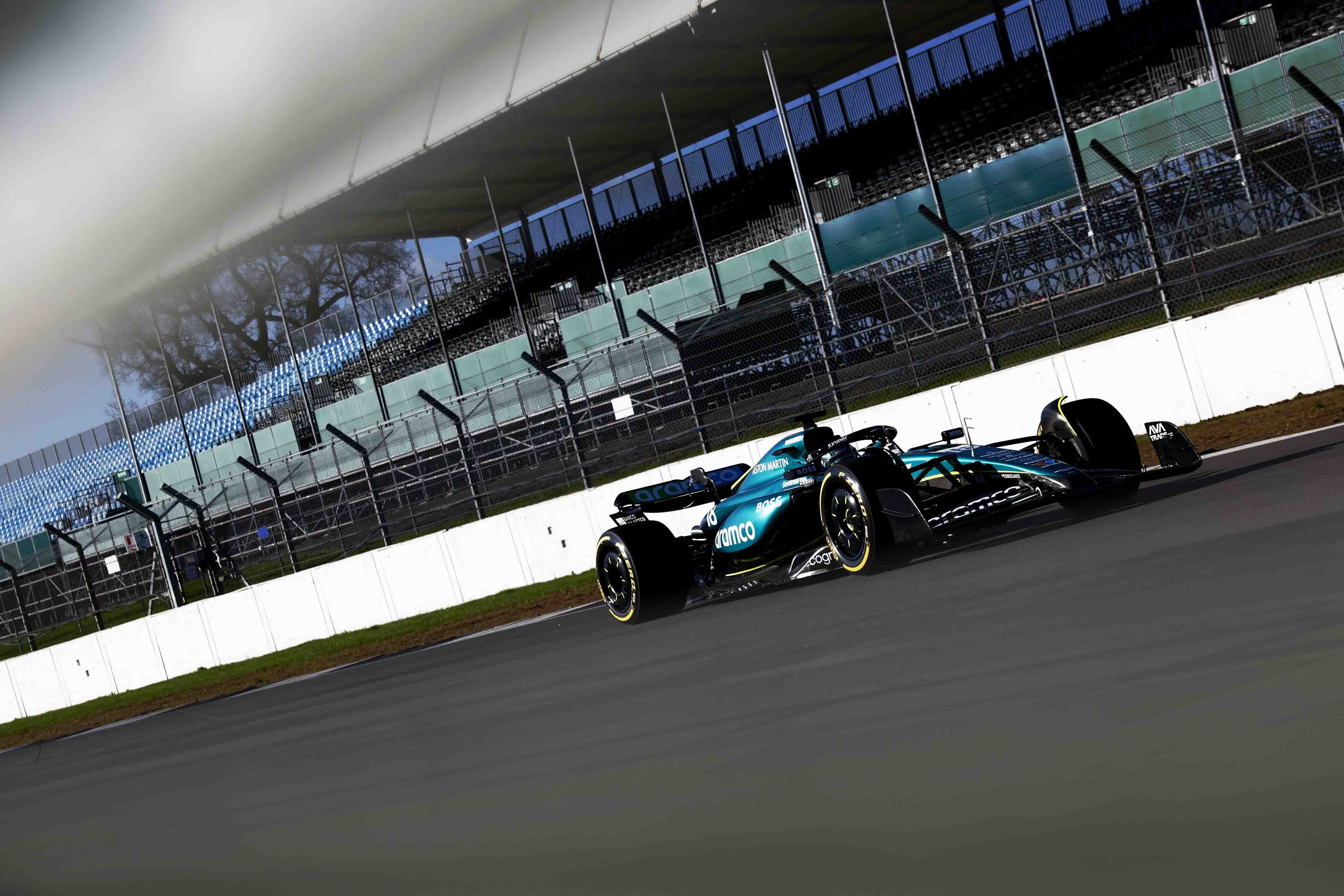 AMR24 revealed at Silverstone by Aston Martin Aramco Formula One Team™