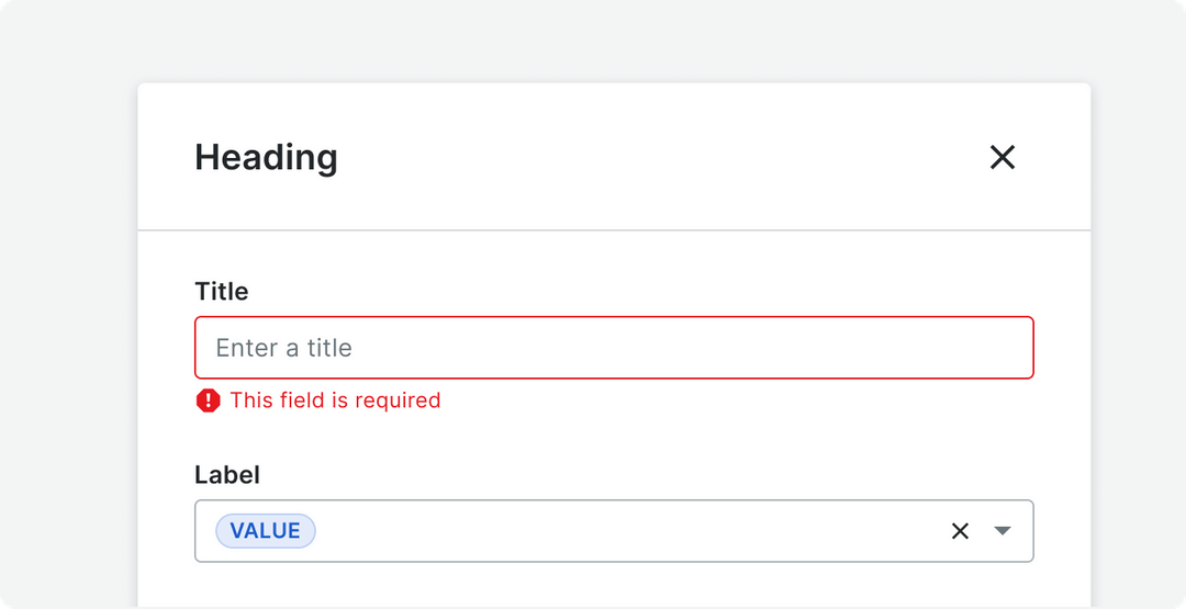 Writing In-Line Error Validation