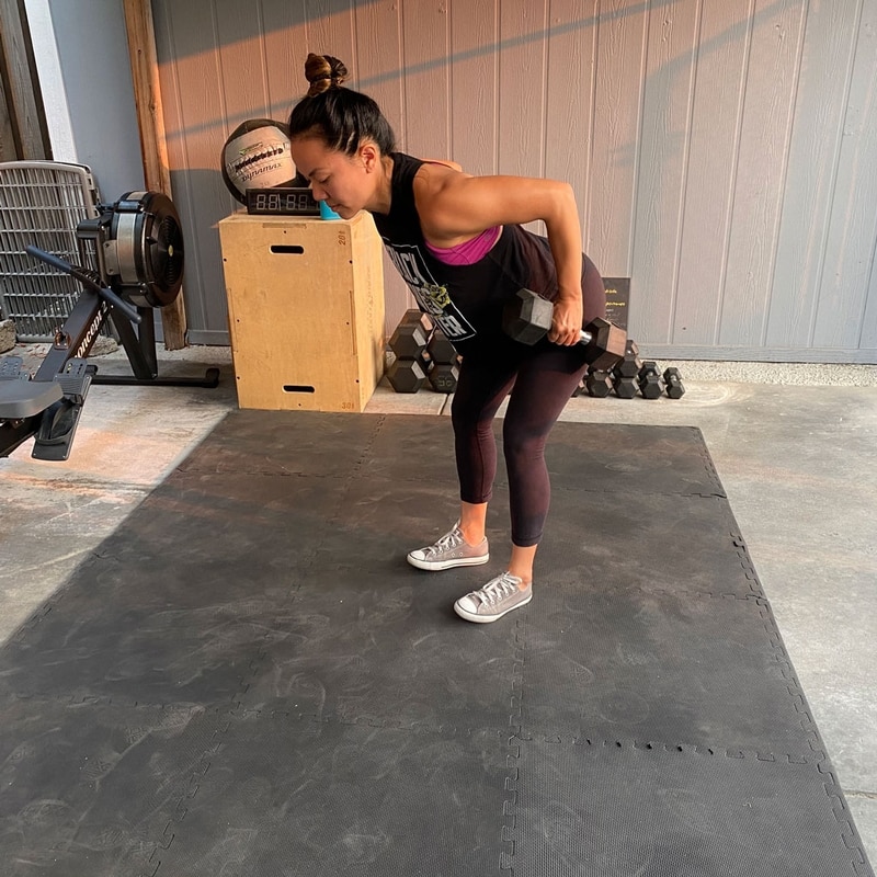 Bent Over Row + Hold - Gymparty