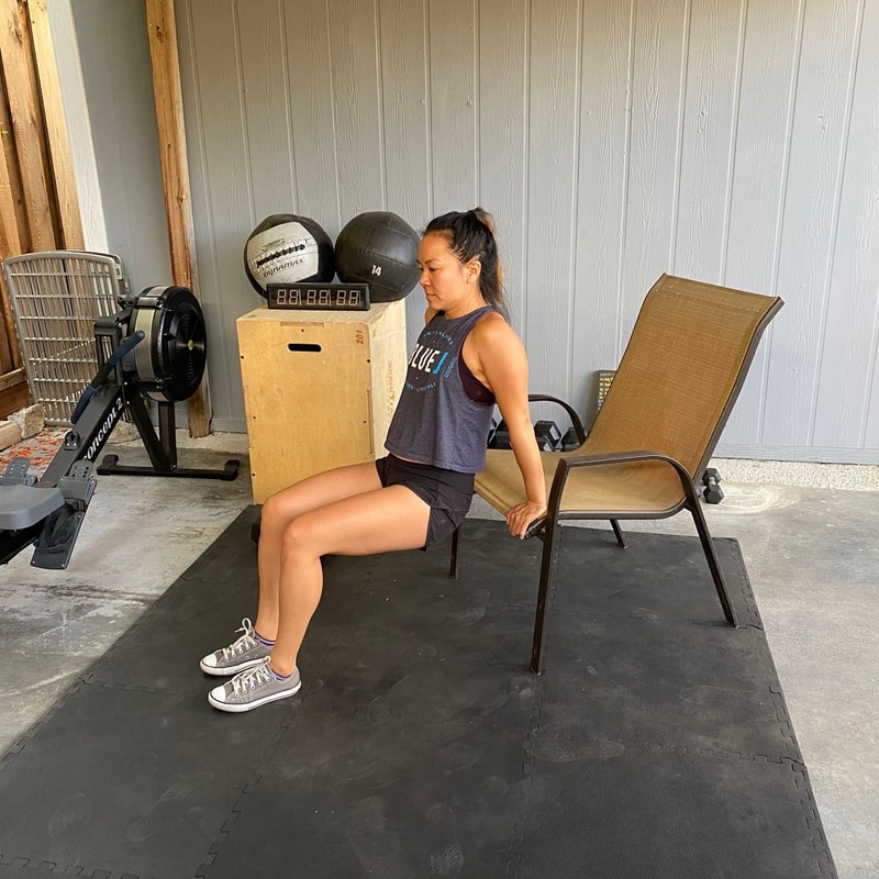 Chair Dips - Gymparty