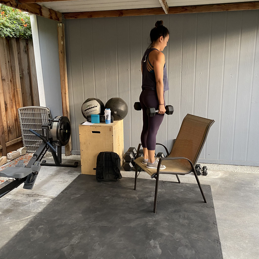 Weighted Step-ups - Gymparty