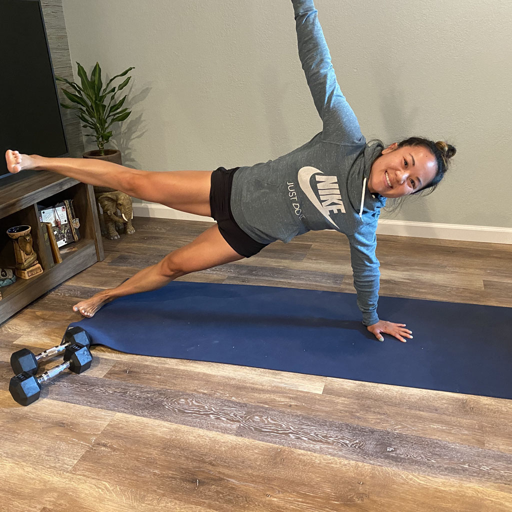 Varied Stance Squat/Core - Gymparty