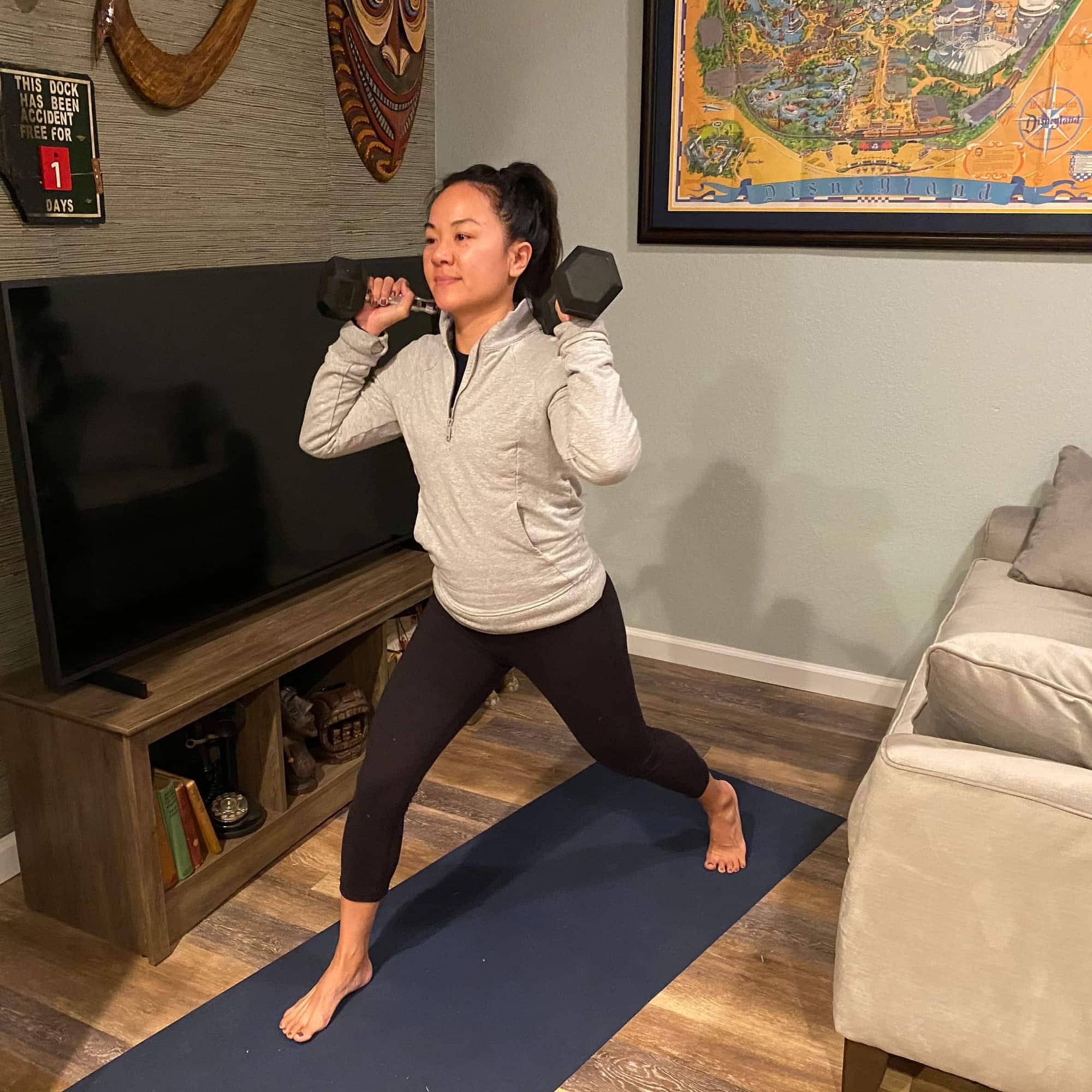 Uni-lateral Squat/Core - Gymparty