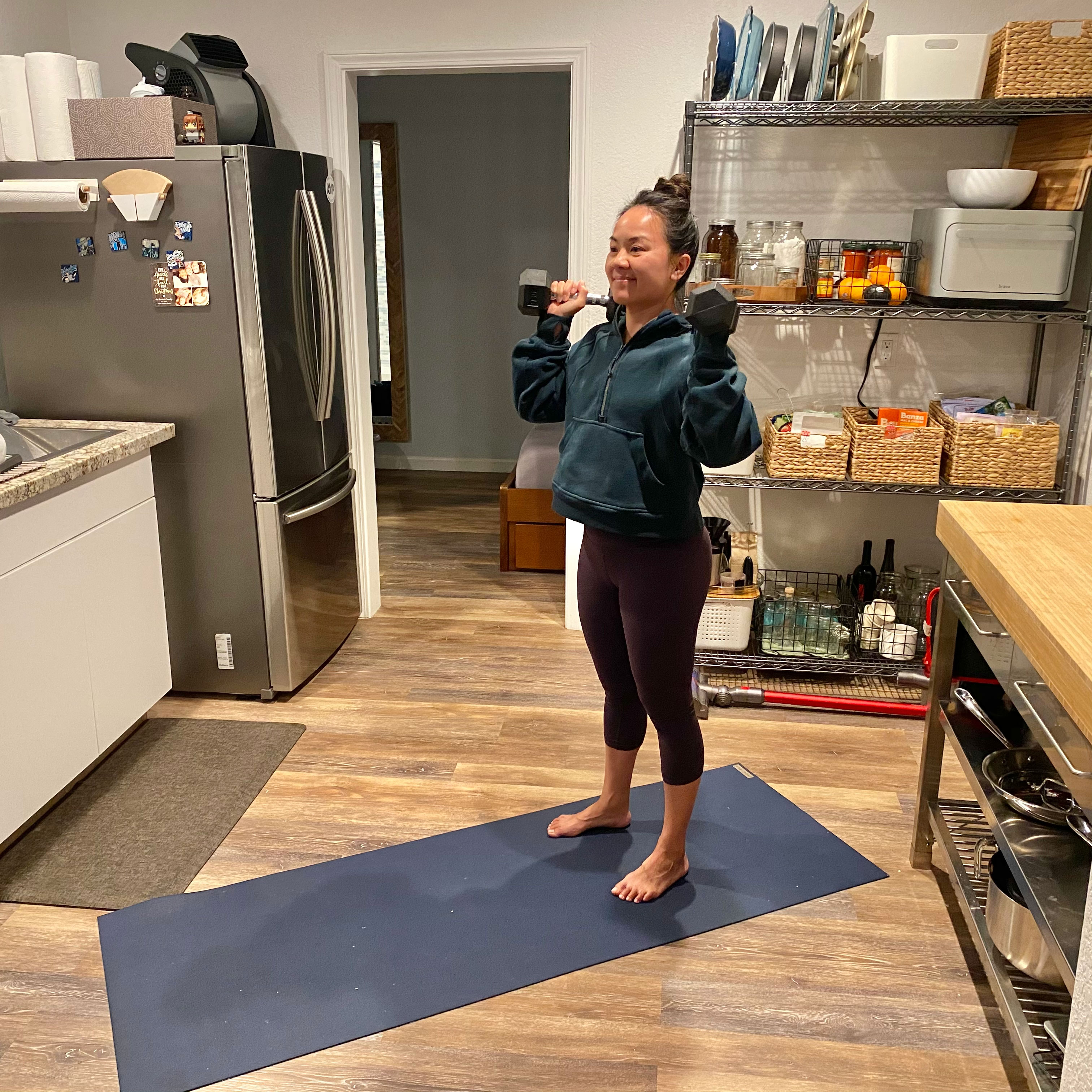 Front Rack Lunges - Gymparty