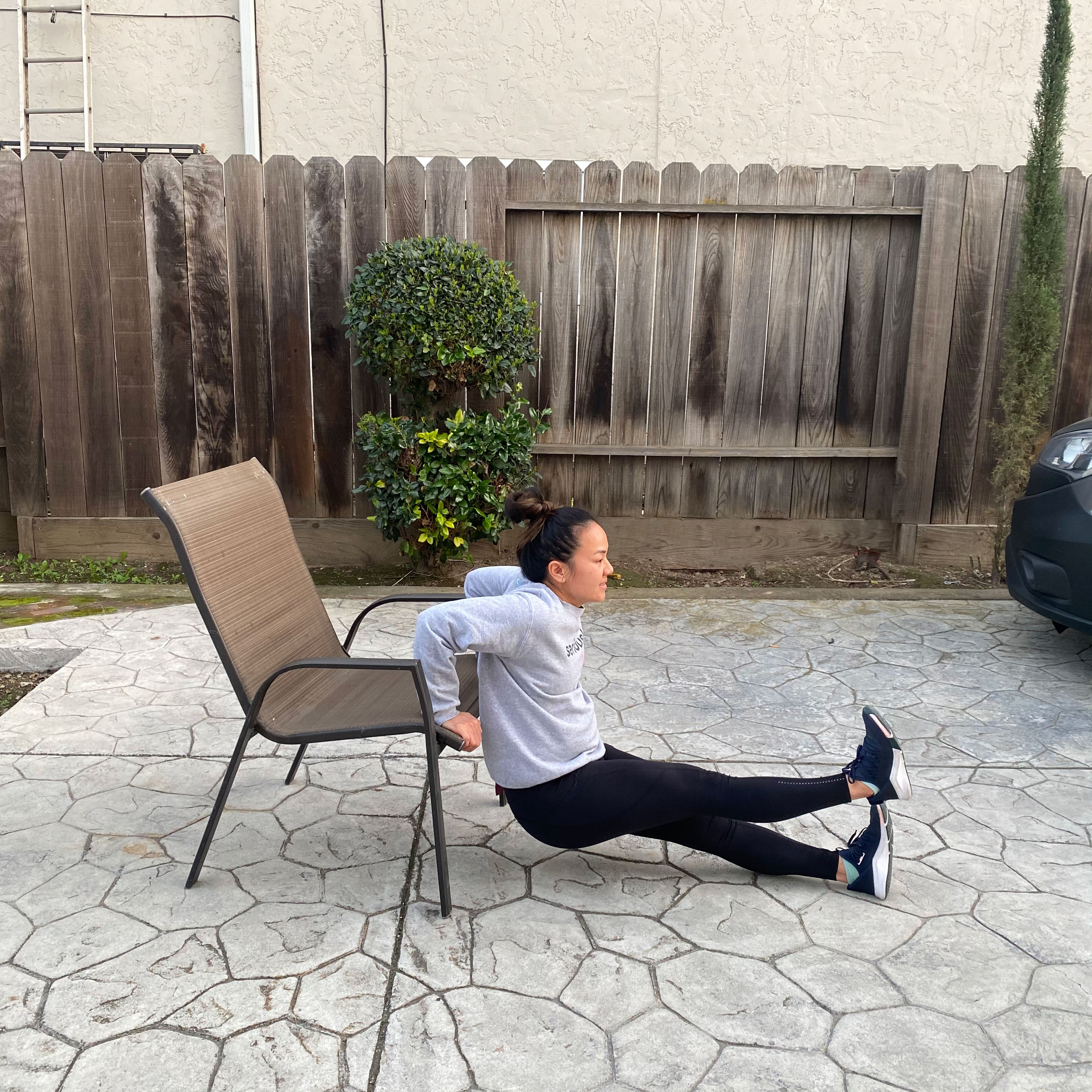 Chair Dips - Gymparty