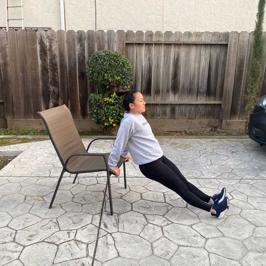 Chair Dips - Gymparty