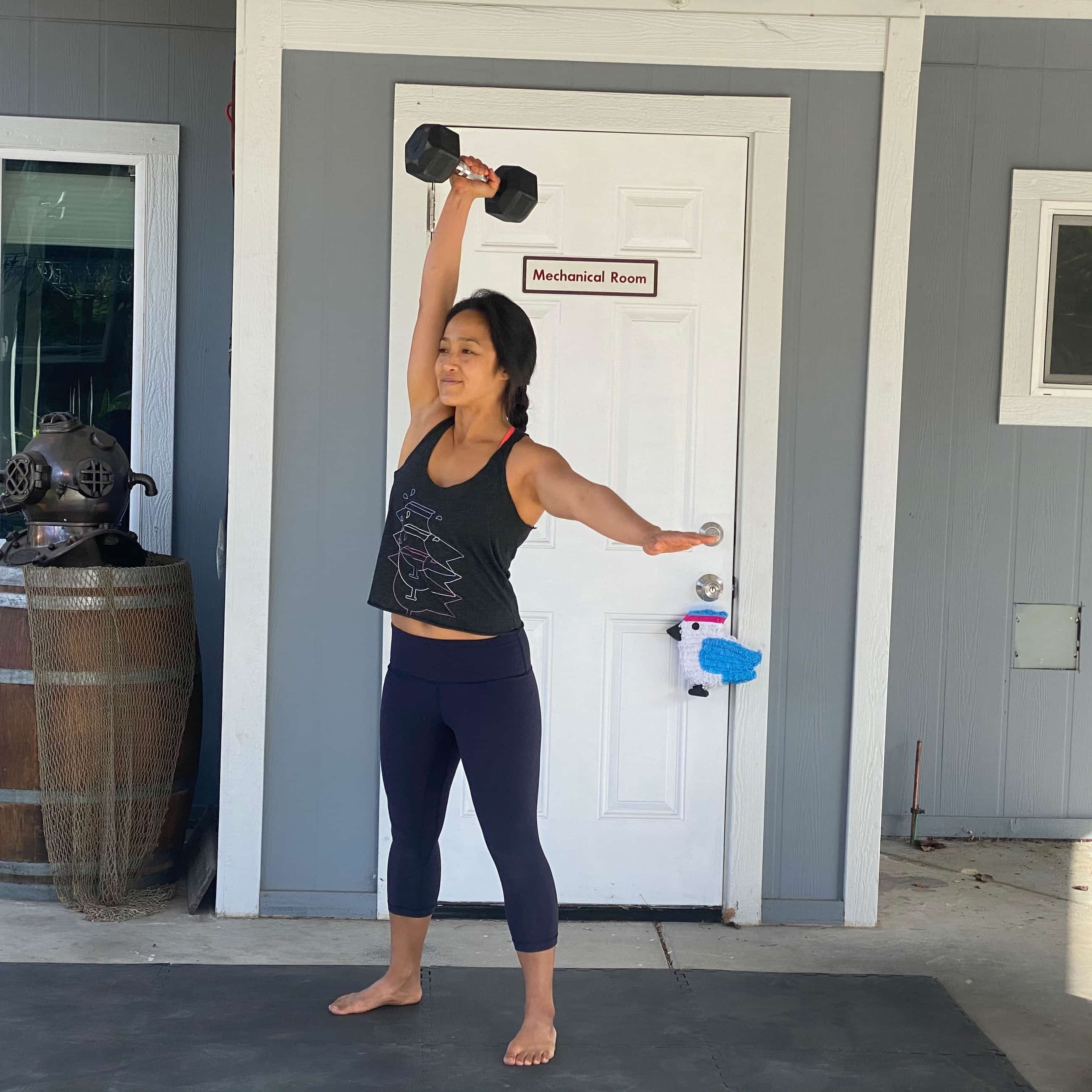 Single-arm Overhead Squats (SA OHS) - Gymparty