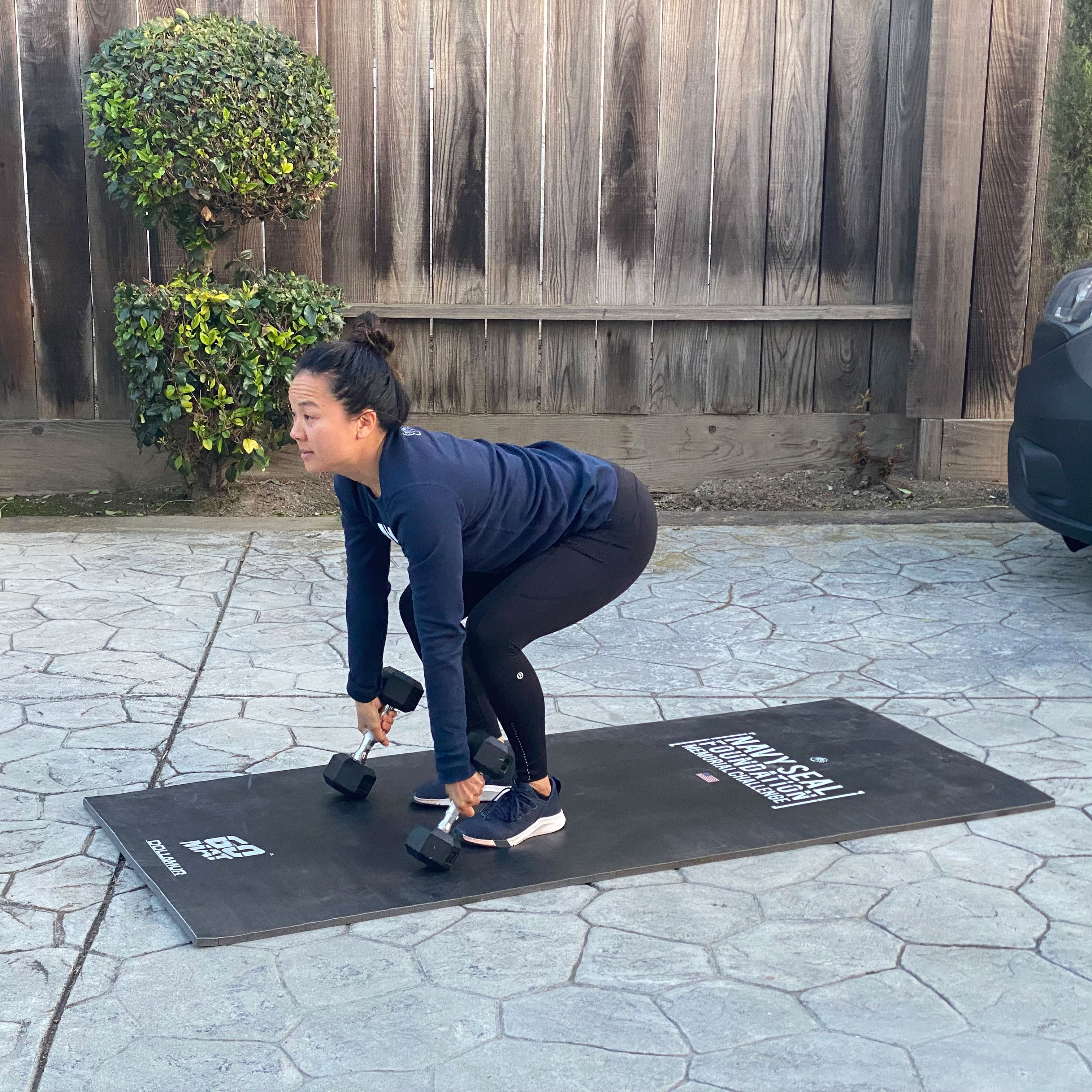 Weighted Burpee Step-ups - Gymparty