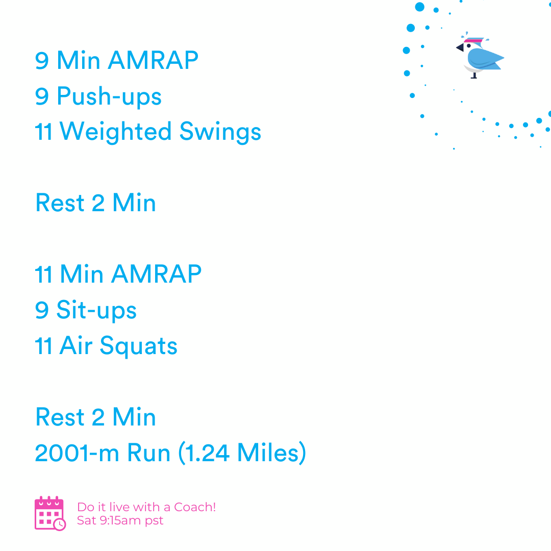 9/11 Tribute WOD By Coach Janet - Gymparty