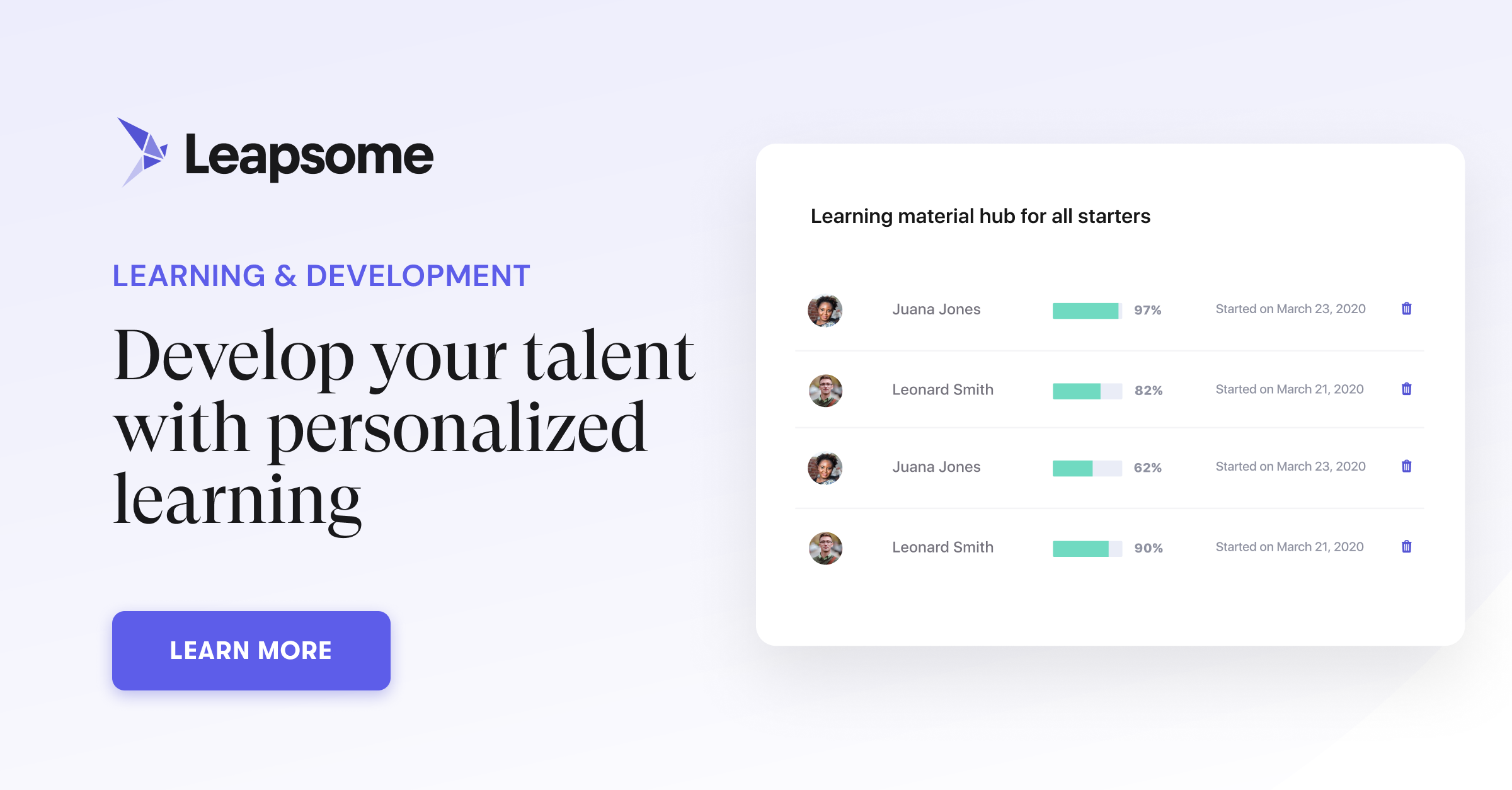 Employee Development and Learning Management Software | Leapsome