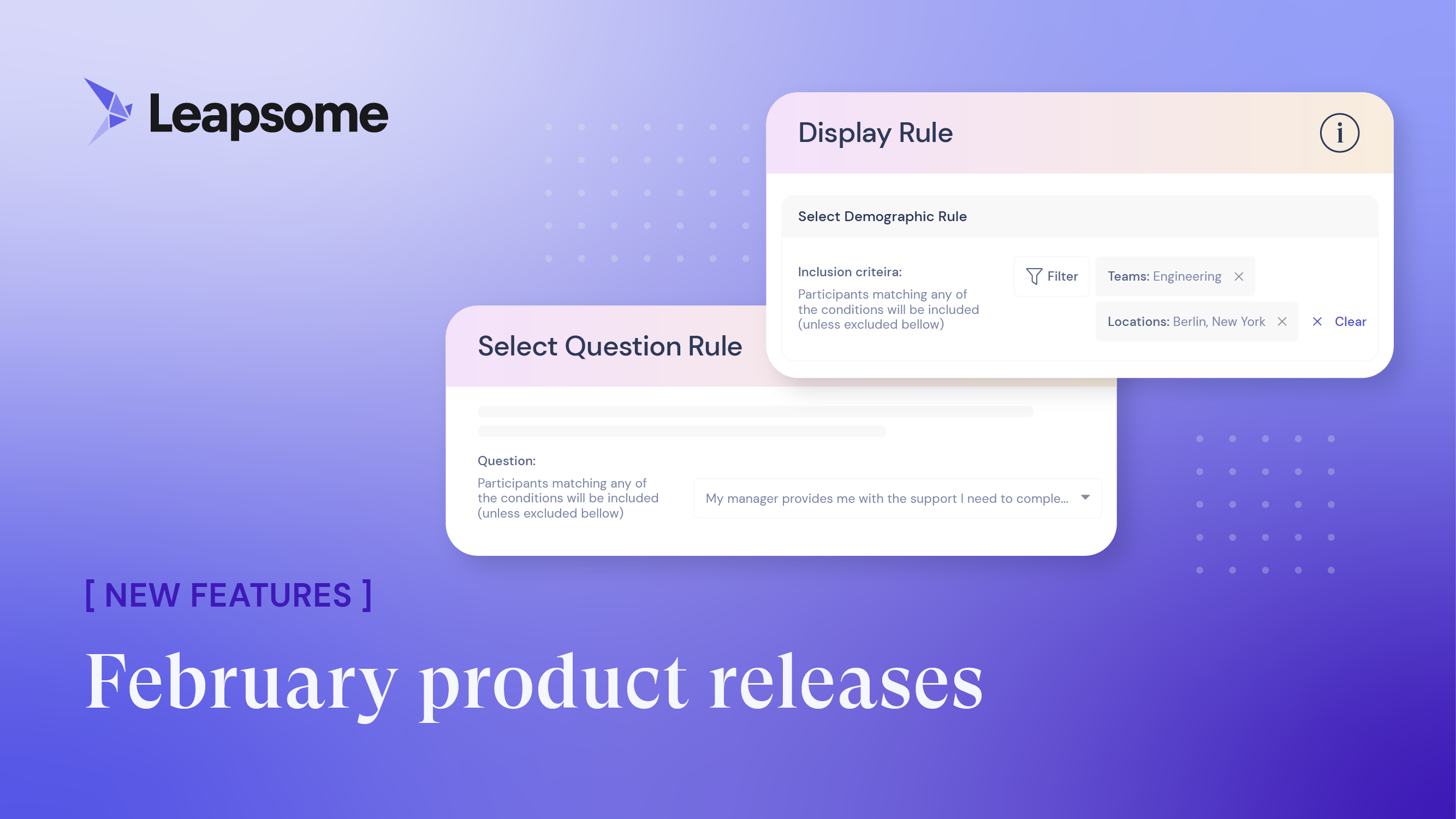 Leapsome’s New Key Features & Updates