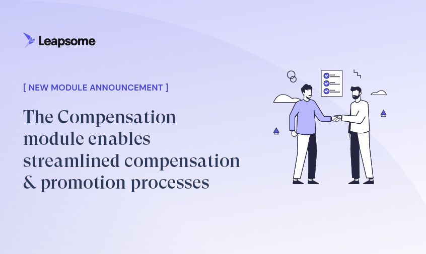 Build streamlined compensation & promotion processes