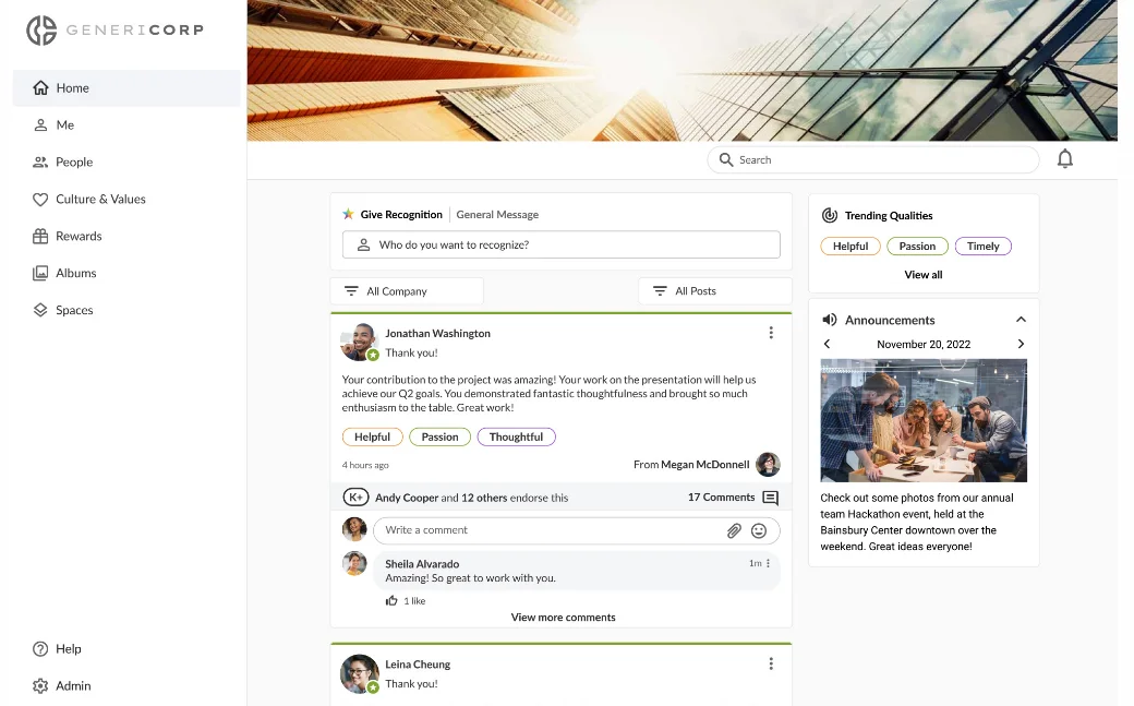 17 top employee recognition software for 2024