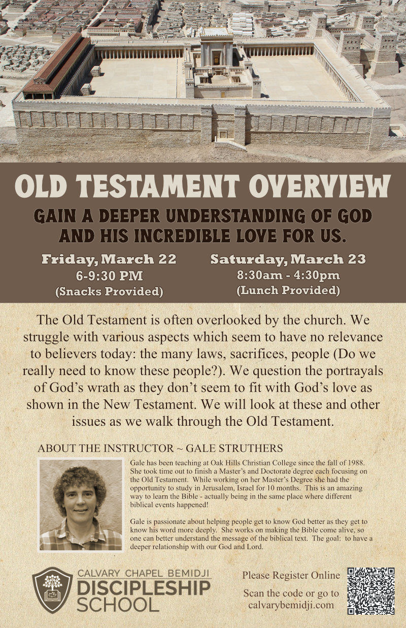 Discipleship School ~ Old Testament Overview