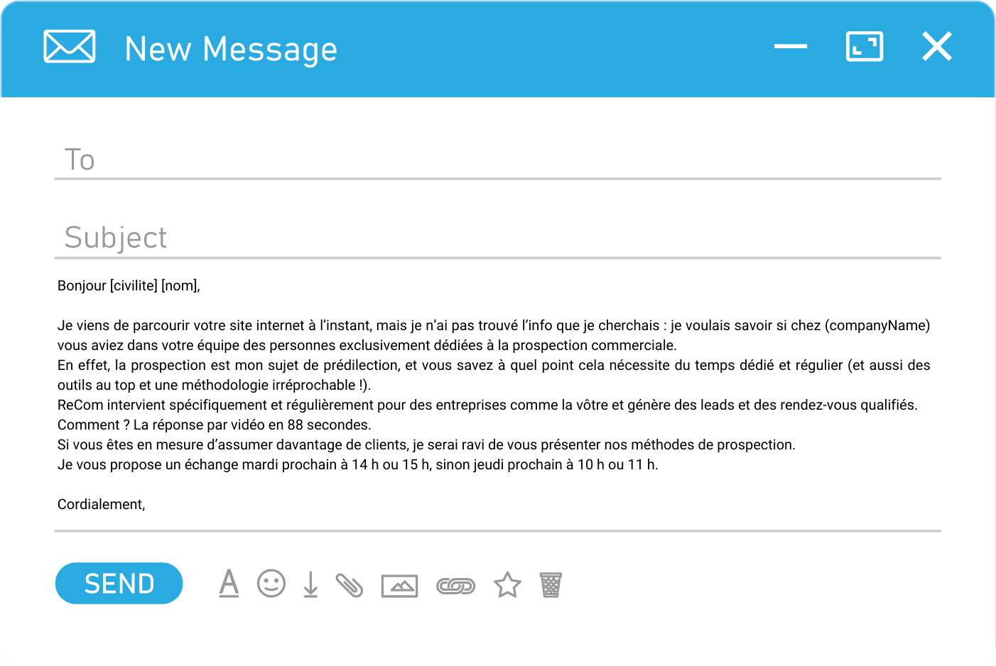 4 modèles de mail de prospection commerciale qui transforment