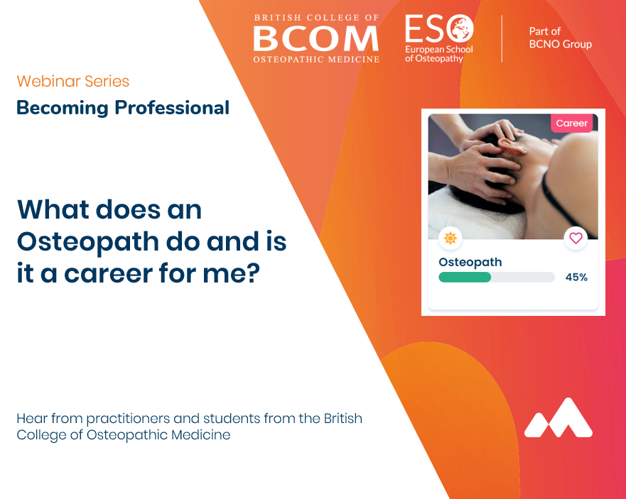 "Becoming Professional" - What does an Osteopath do and is it a career ...