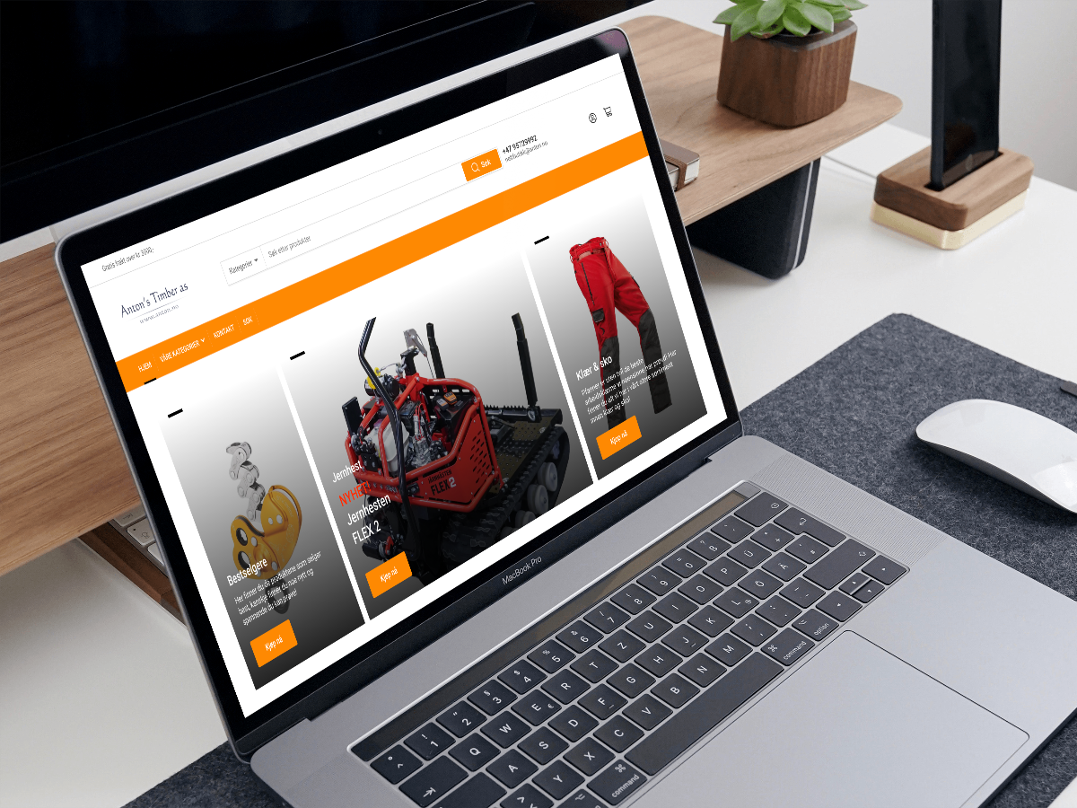 Enger & Hedlund - Ny nettside for industrien – BK.no