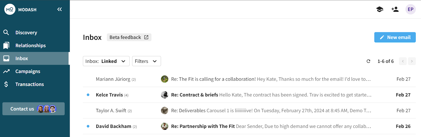 Modash Product Update Q1 2024