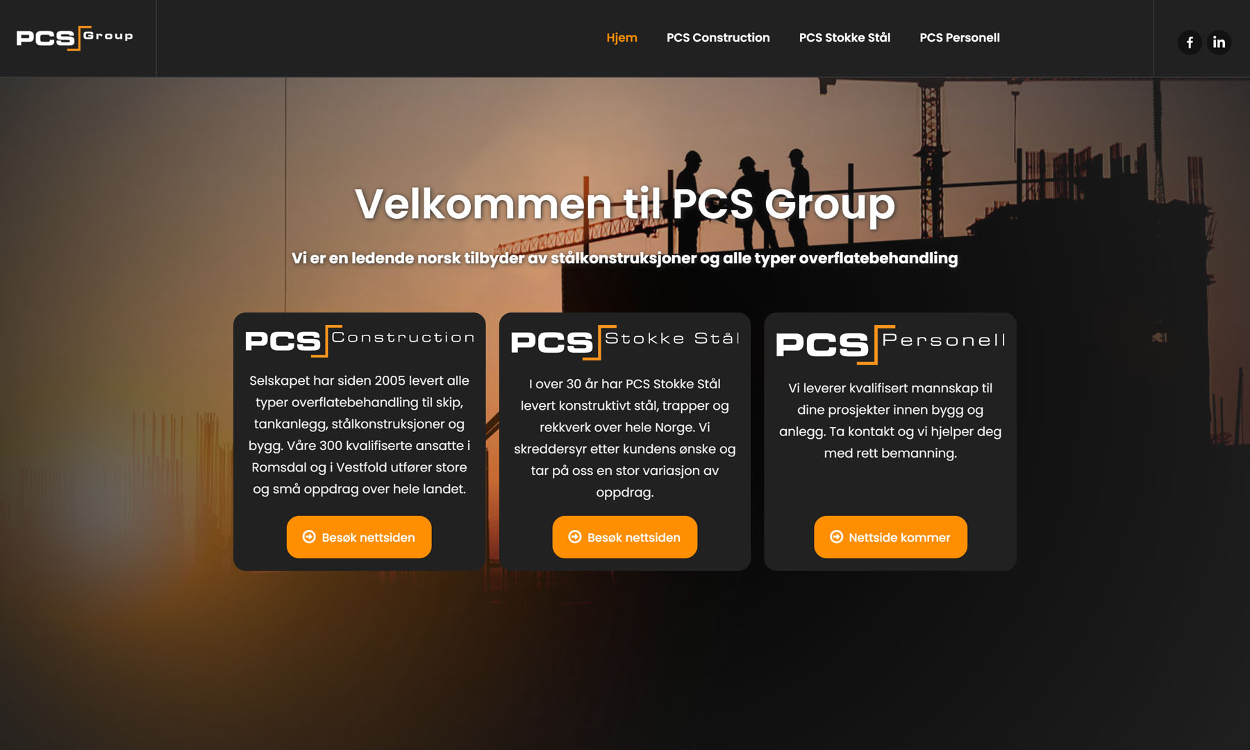 PCS Group - Stålkonstruksjoner og overflatebehandling