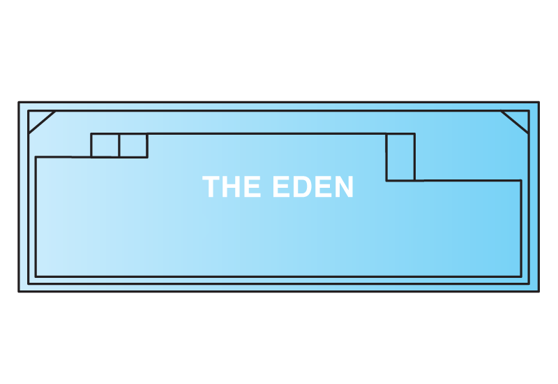 The Eden | Fibreglass | Rainwise Pools Melbourne
