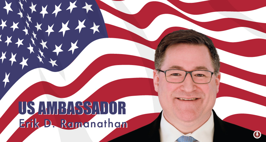 US Ambassador Erik D. Ramanathan