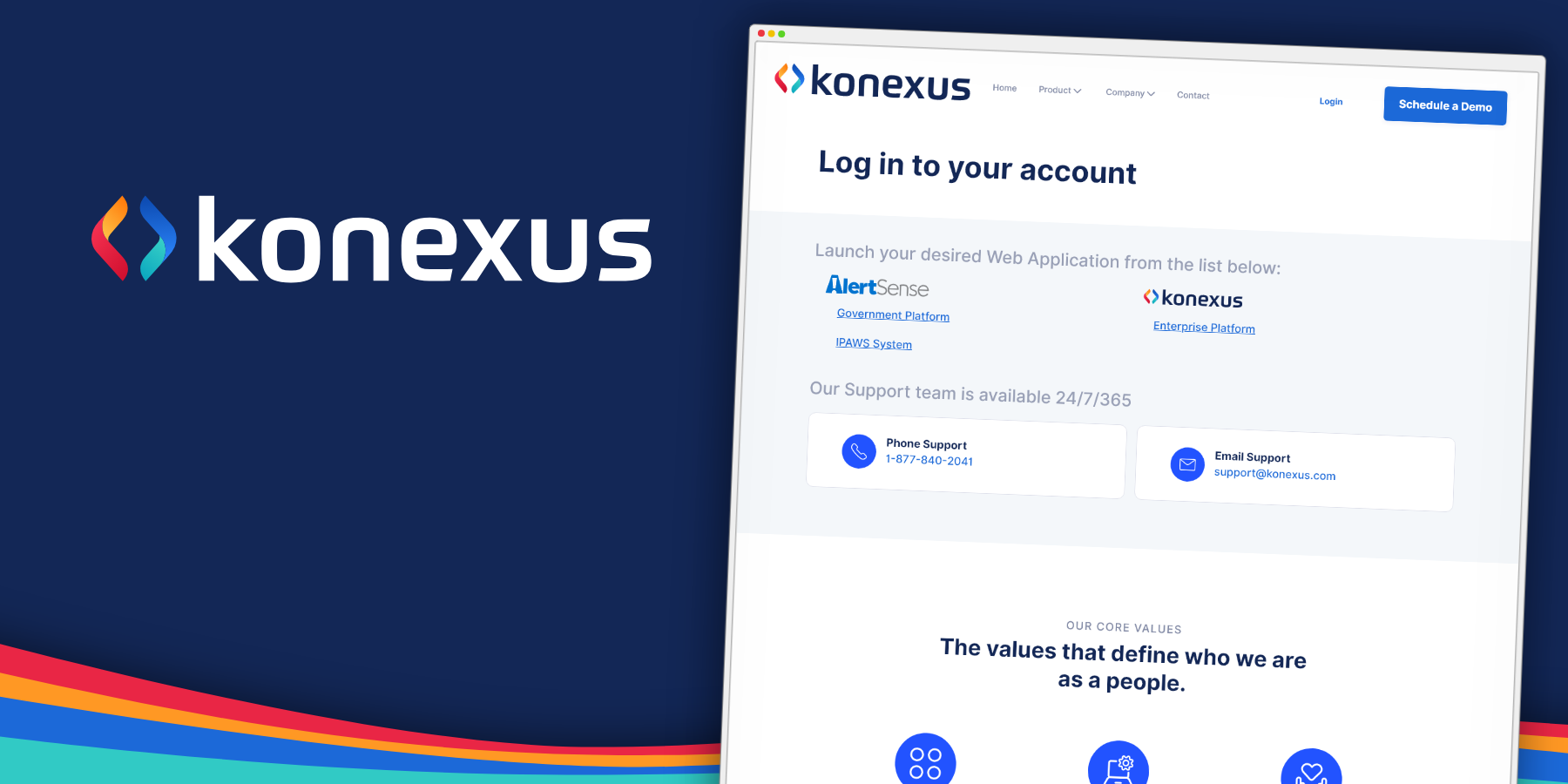 Login - Konexus | The easiest to use Emergency Notification Platform