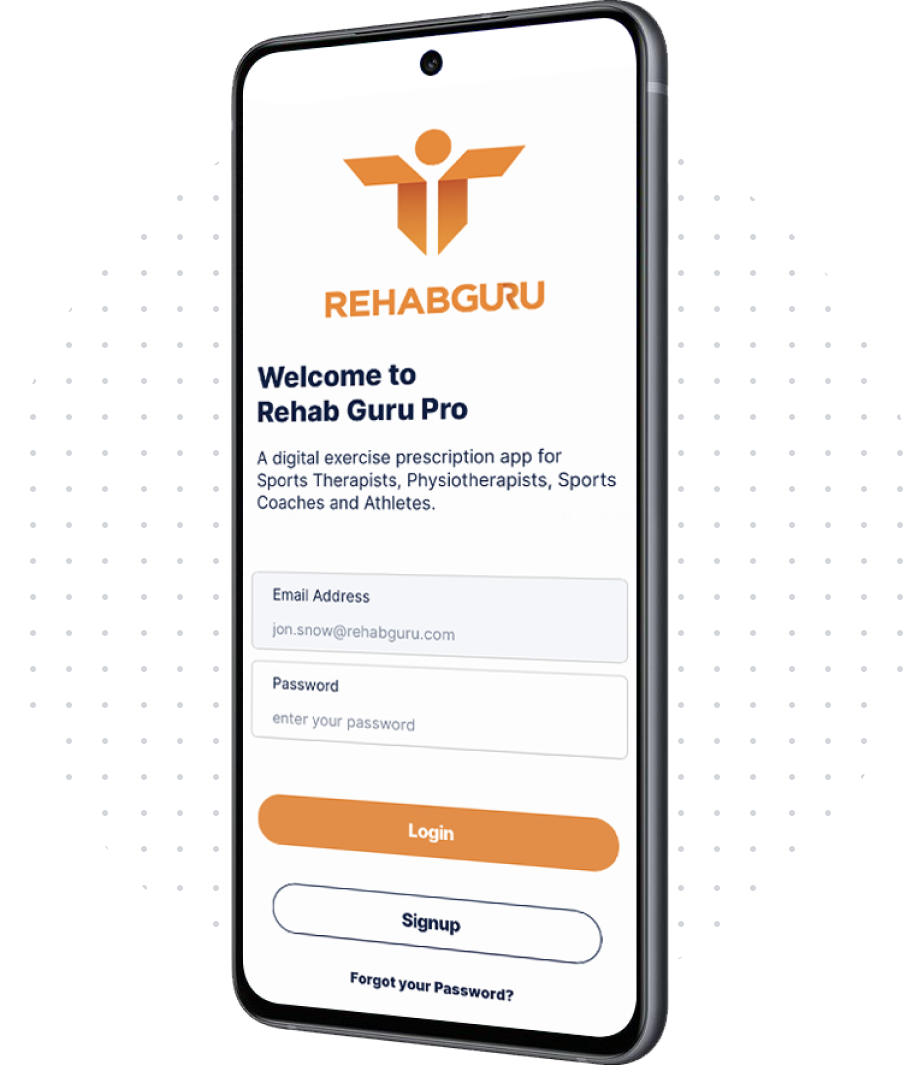 How to view your Rehab Guru exercise programme on an Android Device