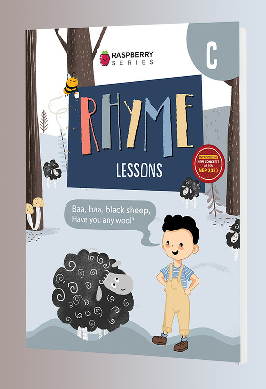 Educart English Rhyme Lessons Poem Book for UKG (5-7 Years Kids)
