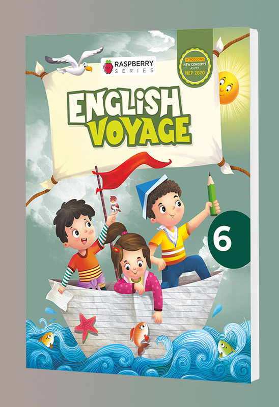 Educart English Voyage Reader Textbook for Class 6