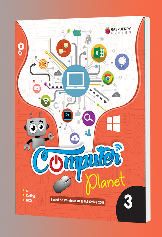 Educart Computer Planet Textbook for Class 3