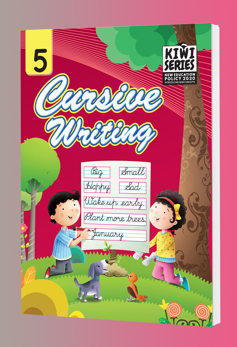 Educart English Cursive Writing Textbook for Class 5
