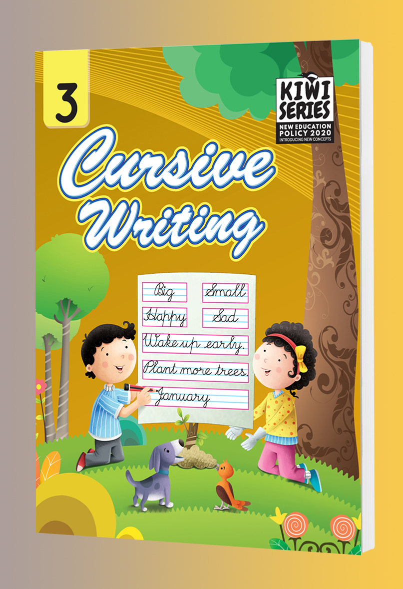Educart English Cursive Writing Textbook for Class 3