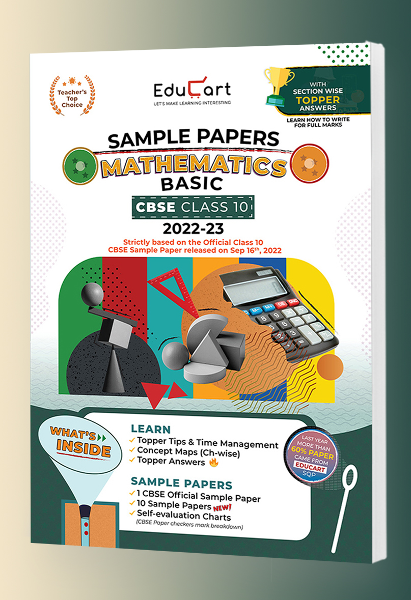 Educart Class 10 Sample Papers for CBSE 2024-25 Exams