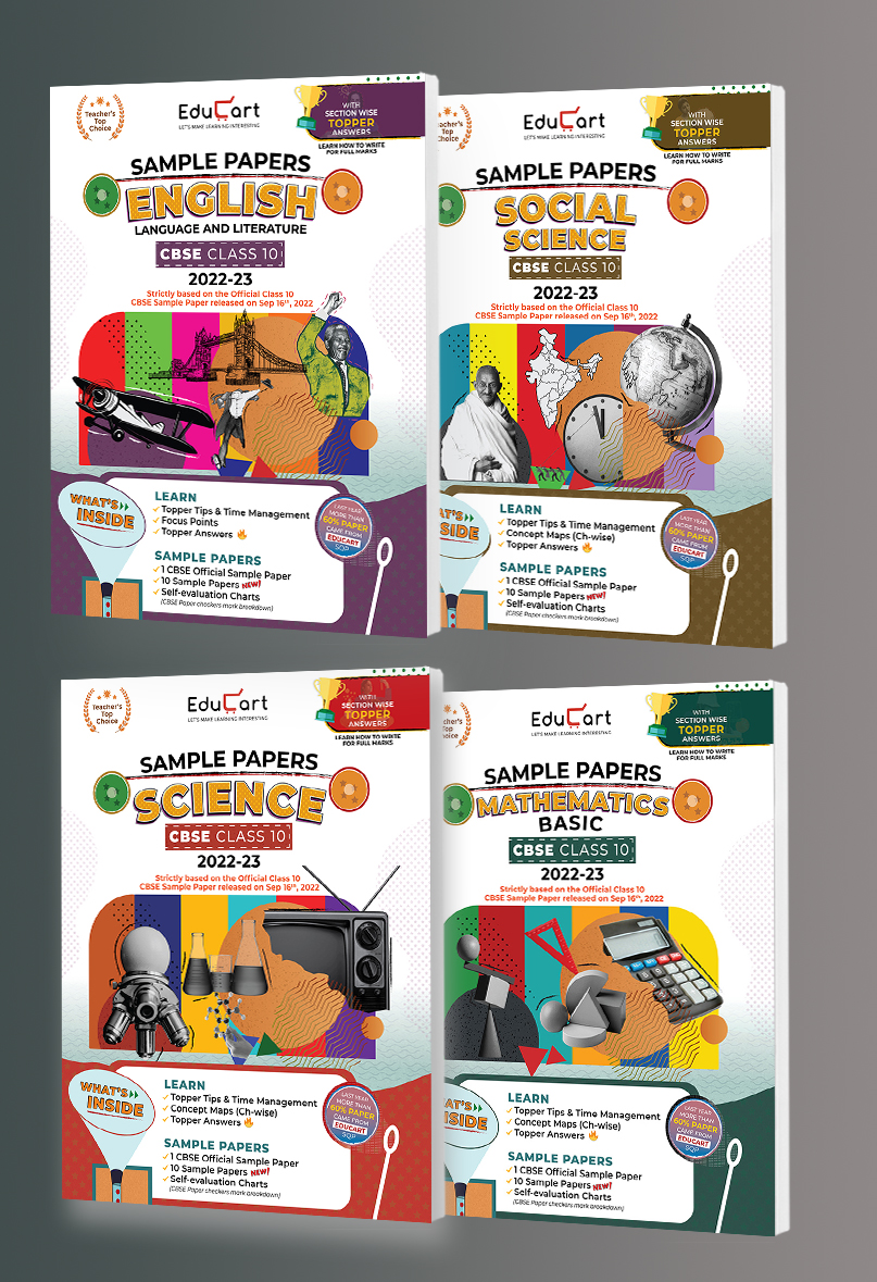 Educart Class 10 Sample Papers for CBSE 2024-25 Exams