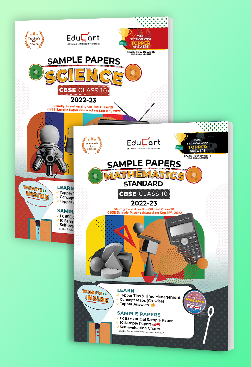 Educart Class 10 Sample Papers for CBSE 2024-25 Exams