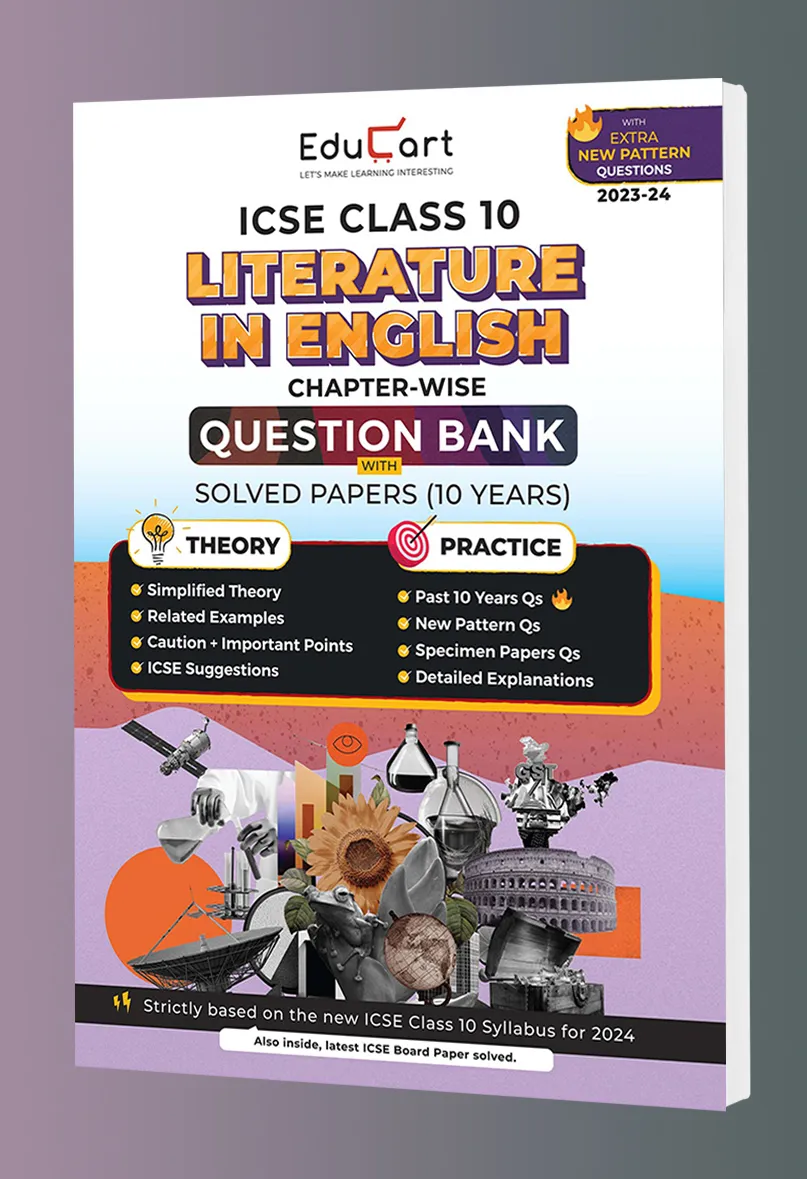 Educart ICSE Class 10 Question Banks with Solved Papers Book
